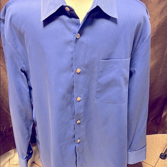Perry Ellis | Shirts | Perry Ellis Mens Blue Dress Shirt | Poshmark